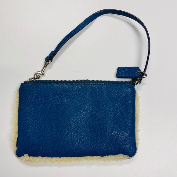 Coach | Bags | Coach Shearling Wristlet | Poshmark